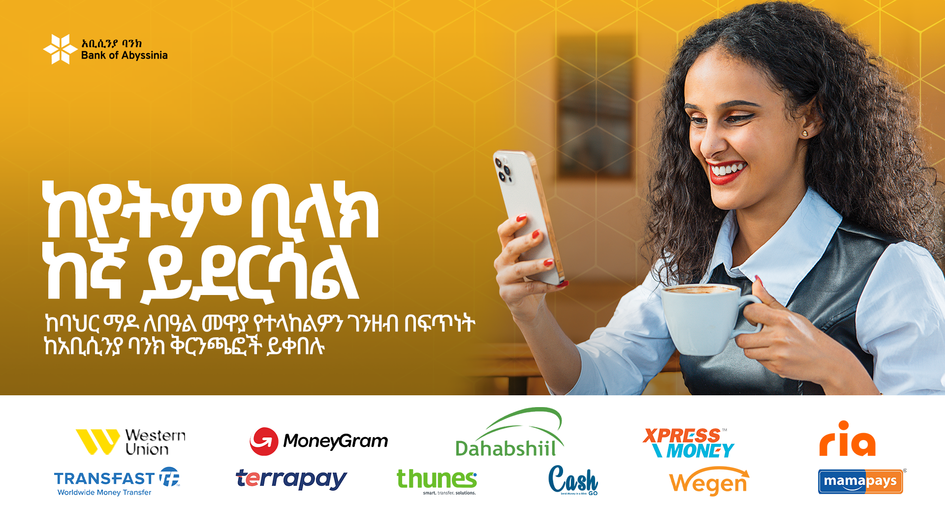 Bank of Abyssinia - The Choice for all - Bank in Ethiopia